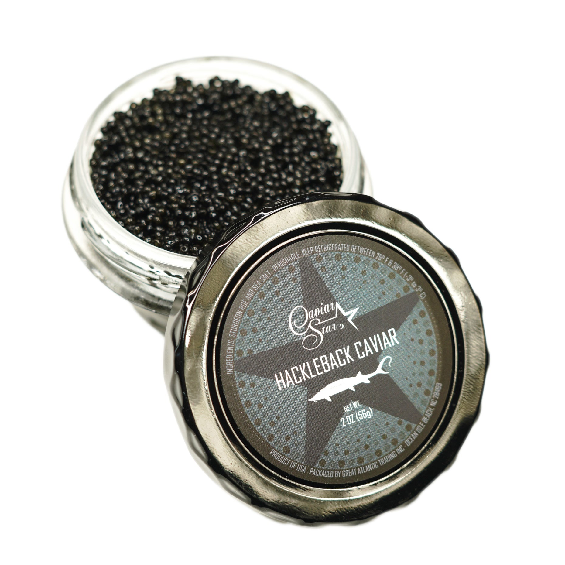 American Hackleback Sturgeon Caviar | Caviar Star