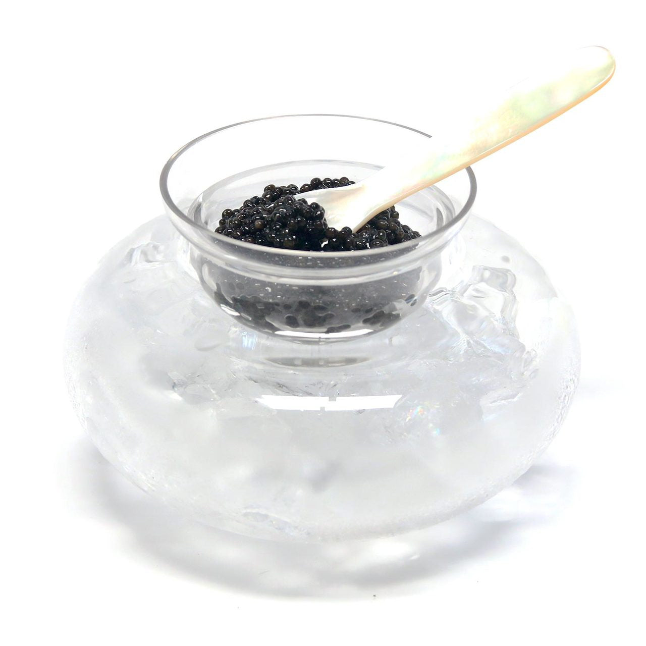 Glass Caviar Serving Dish, 4 Inch Luxury Food Server – Caviar Star